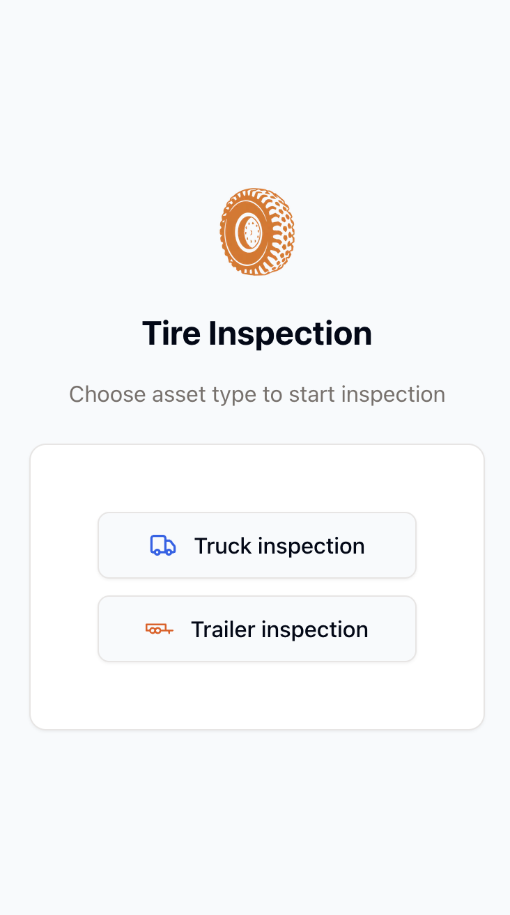 TruckTires App - Tire Monitoring Platform